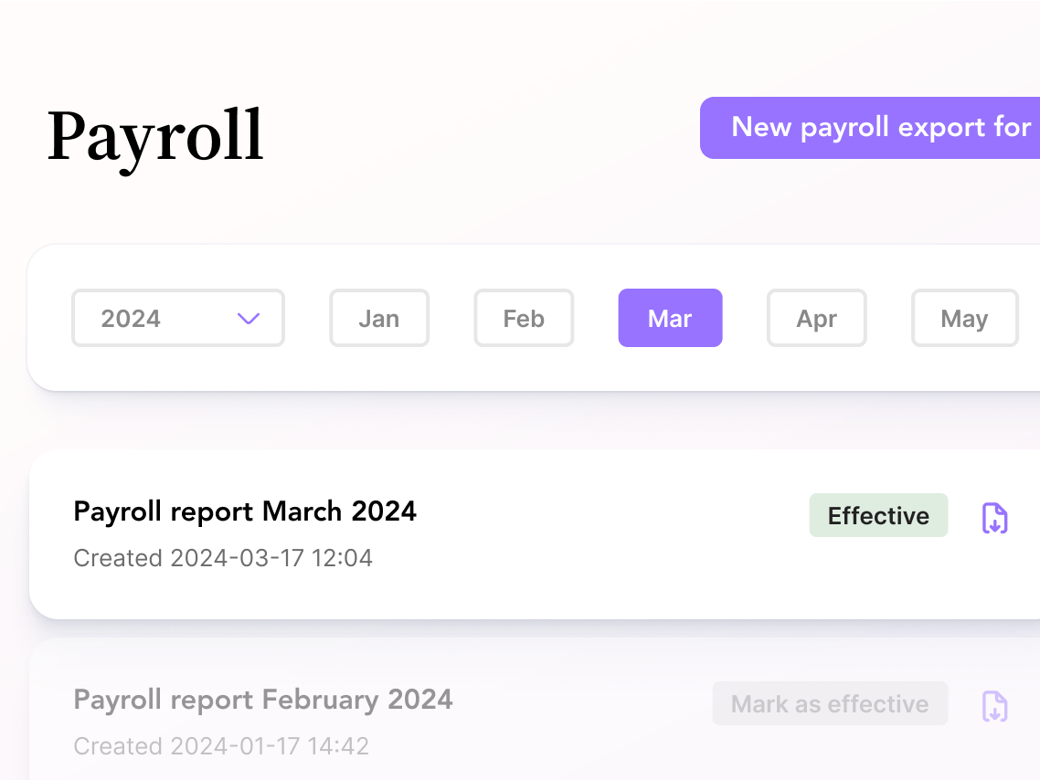 HRM | Payroll Reports | Simployer